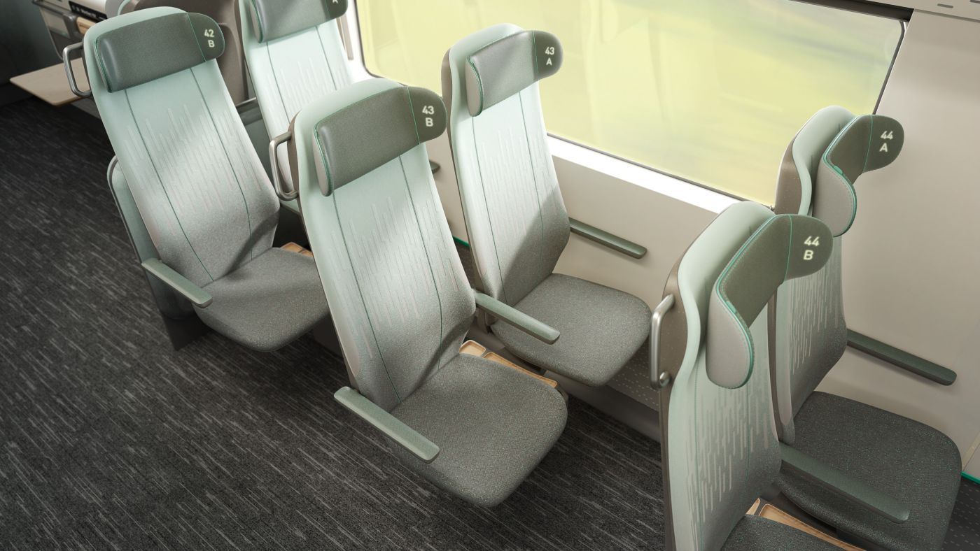 N+P Innovation Design | Siemens Mobility | High Speed Train Design