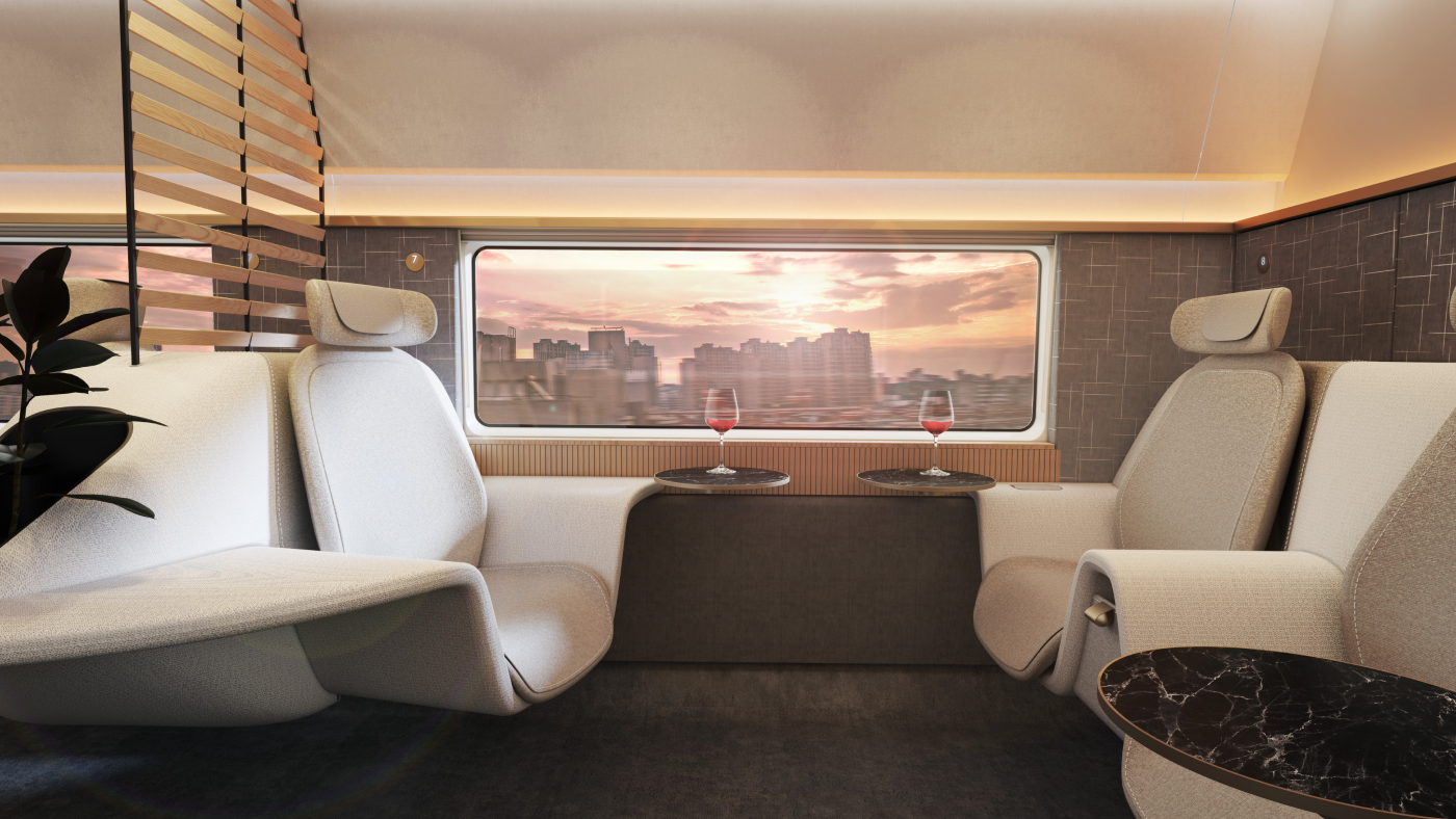 N+P Innovation Design | Siemens Mobility | High Speed Train Design