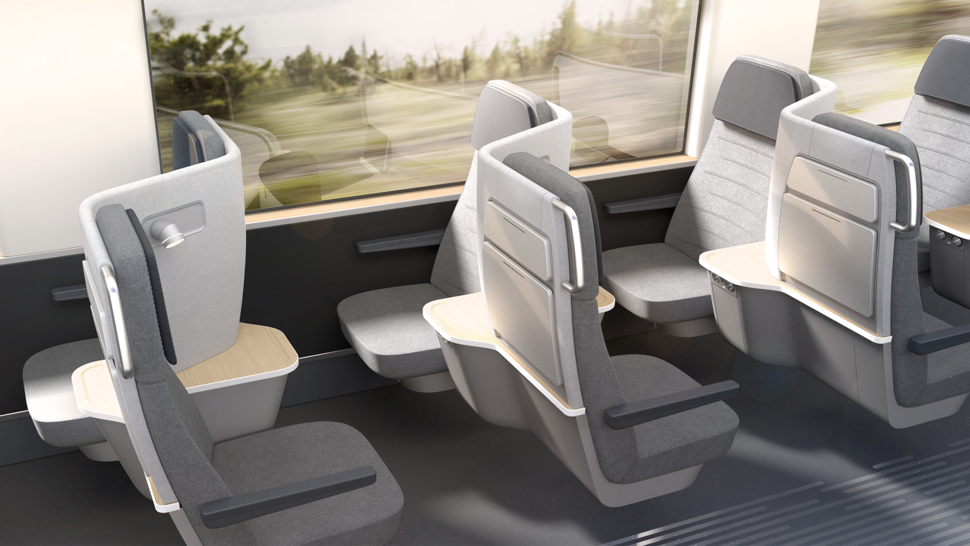 N+P Innovation Design | DB | Regional Train Concept Study