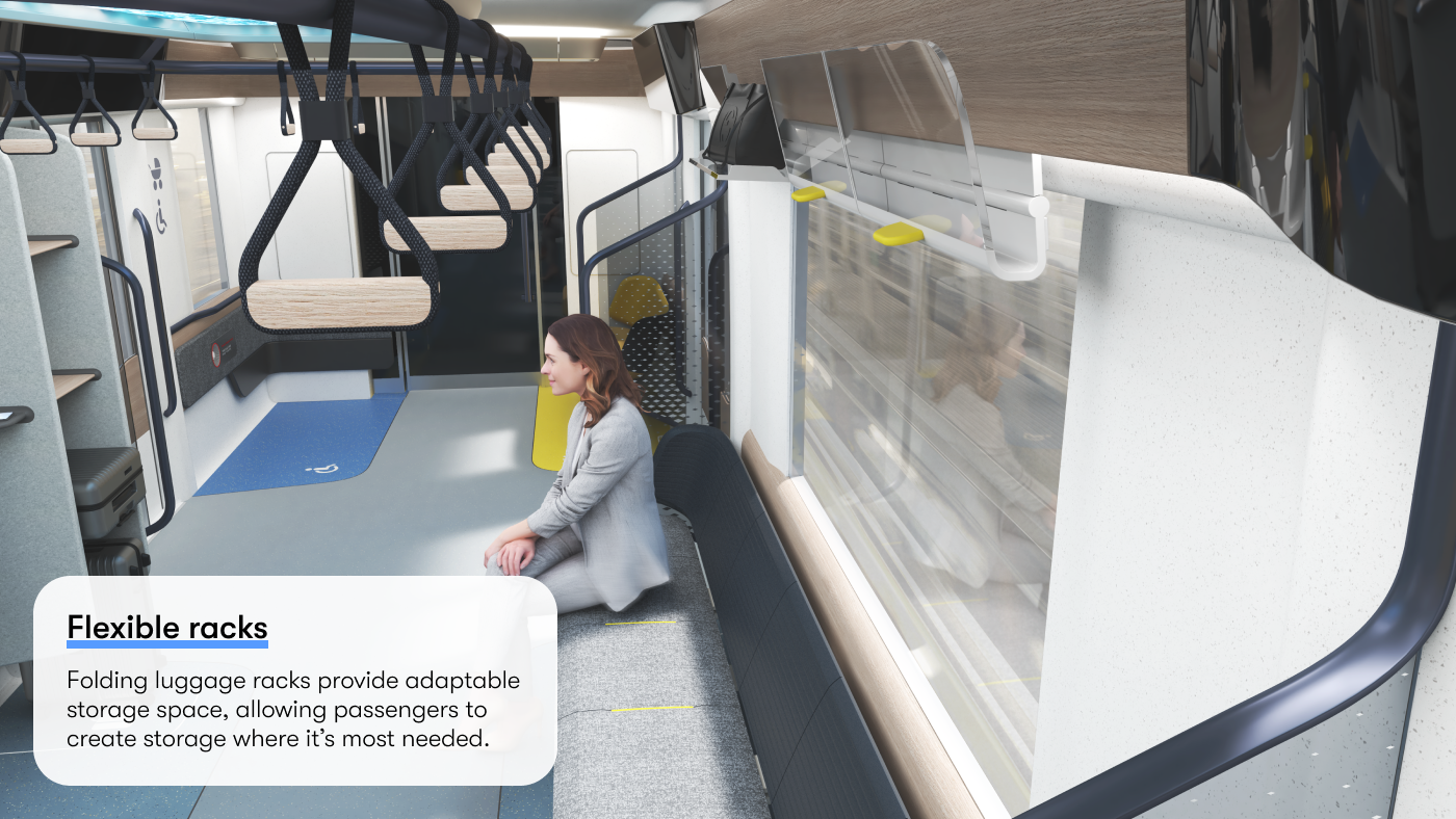 N+P Innovation Design | Hitachi AT-Flex | Modular train