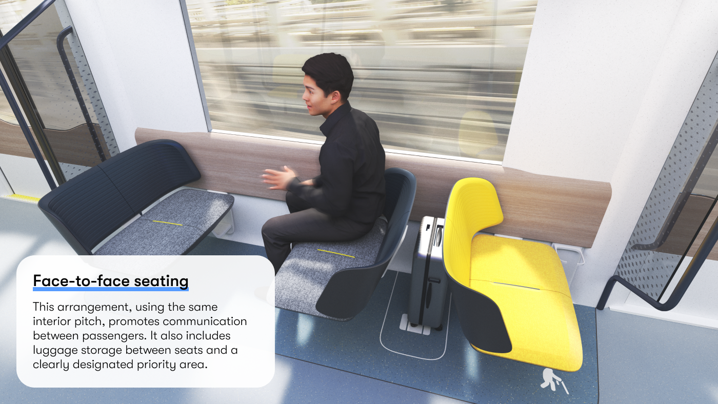 N+P Innovation Design | Hitachi AT-Flex | Modular train