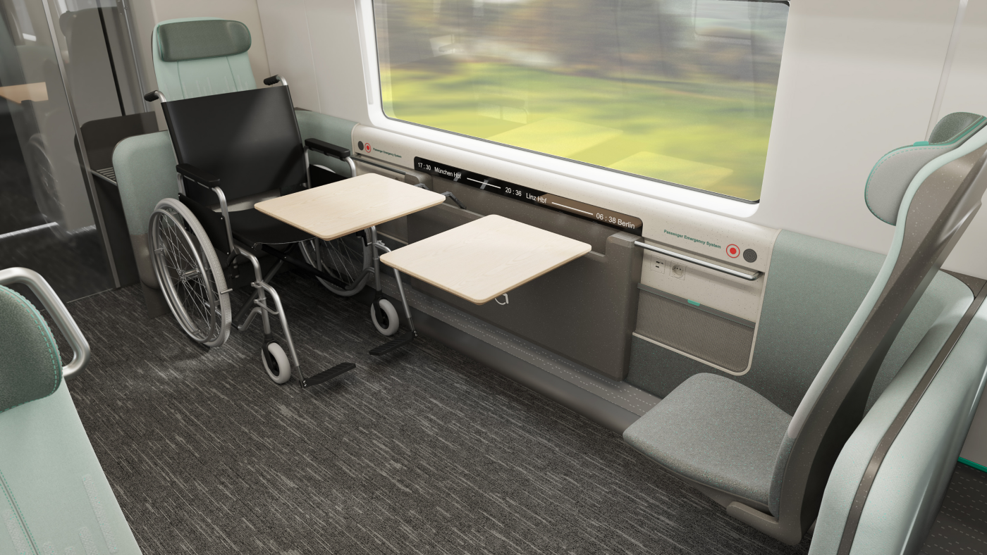 N+P Innovation Design | Siemens Mobility | High Speed Train Design