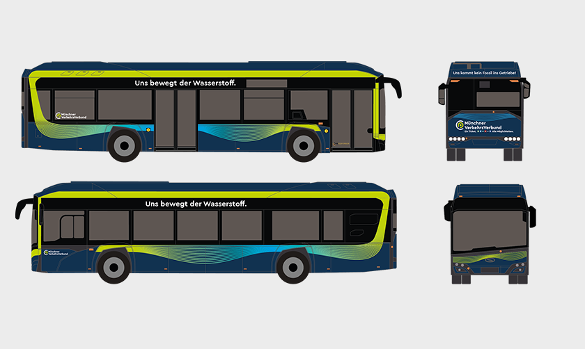 N+P Innovation Design | Unveiling of MVV Hydrogen Buses